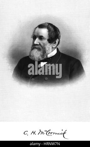 Cyrus McCormick, American Inventor Stock Photo: 96630343 - Alamy