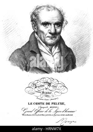 Gaspard Monge, French Mathematician Stock Photo: 135090477 - Alamy