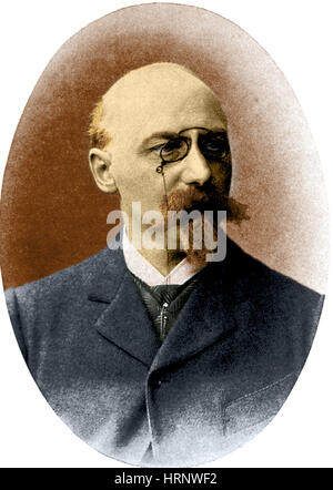 Walther Flemming, German Biologist, Founder of Cytogenics Stock Photo ...