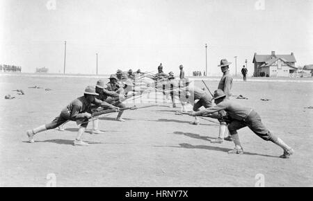 WWI, Basic Training, 1918 Stock Photo - Alamy
