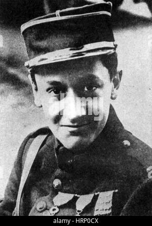 Georges Guynemer, portrait. First World War Ace Stock Photo - Alamy