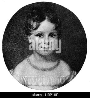 AUGUSTA ADA BYRON (CHILD Stock Photo - Alamy