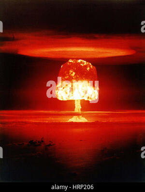 Mushroom Cloud of Operation Castle-Romeo Stock Photo - Alamy
