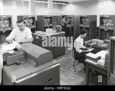 Early Ibm Computer Stock Photo - Alamy