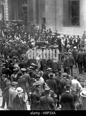 NYC, Wall Street Bombing, 1920 Stock Photo - Alamy