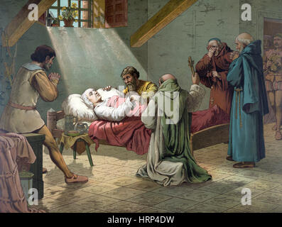 Death of Christopher Columbus Stock Photo - Alamy