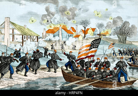 The Battle of Fredericksburg, December 13, 1862 Stock Photo - Alamy