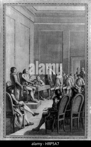 Carpenters' hall, Meeting Place of the First Continental Congress Stock ...