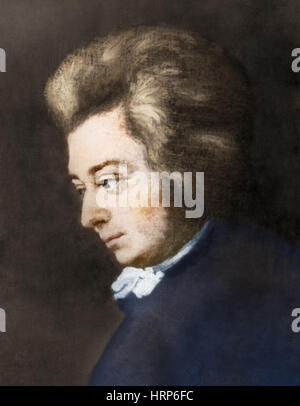 WOLFGANG AMADEUS MOZART Stock Photo - Alamy