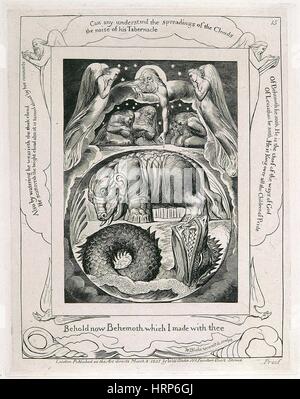 William Blake's "Behemoth and Leviathan Stock Photo - Alamy