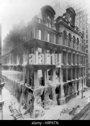 NYC, Equitable Life Assurance Fire Aftermath, 1912 Stock Photo - Alamy