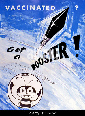 CDC Symbol of Public Health, "Wellbee", 1964 Stock Photo - Alamy