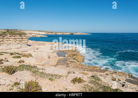 Delimara Coast in the South of Malta Stock Photo - Alamy