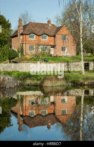 Village pond, Slindon, West Sussex, UK Stock Photo - Alamy
