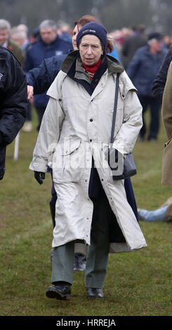 The Princess Royal at Minchinhampton Rugby Club in Gloucestershire ...