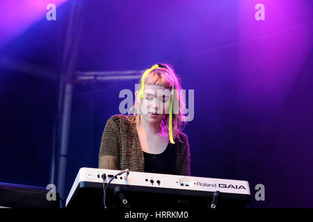 The Canadian singer, electronic musician and songwriter Peaches ...