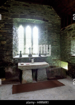 Pre reformation altar stone Stock Photo - Alamy