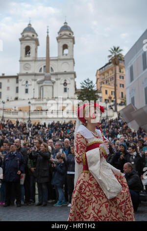 The parade Renaissance held in central Rome, at the ninth edition of ...