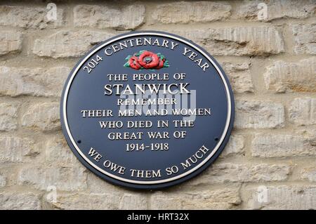 The Old School Shop, Stanwick, Northamptonshire Stock Photo - Alamy