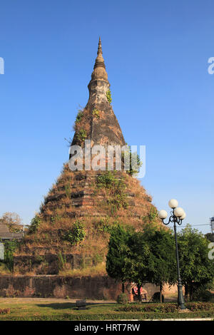 Asia, Laos, Vientiane, That Dam, Black Stupa, Holiday, Vacation ...