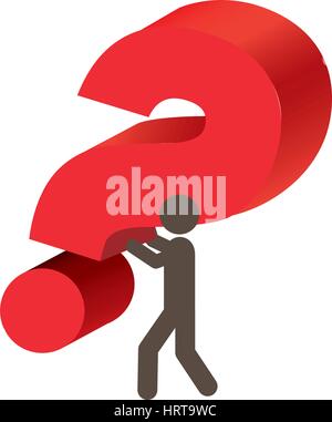silhouette mystery person question mark on body Stock Vector Image ...
