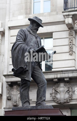 Statue of James Henry Greathead inventor of the Greathead Tunneling ...