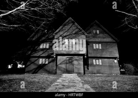 Jonathan Corwin House - the Witch House - Salem, Massachusetts, USA Stock Photo - Alamy
