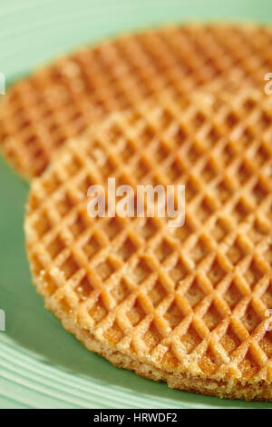 Dutch Stroopwafels, called "Stroopies" in English Stock Photo - Alamy