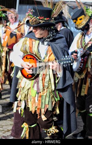 Morris costume detail Stock Photo - Alamy