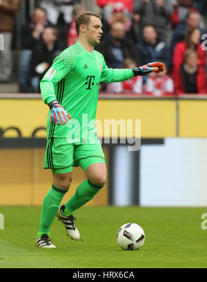 Manuel Neuer (Germany) controls the ball during Germany v Cote D'Ivoire ...