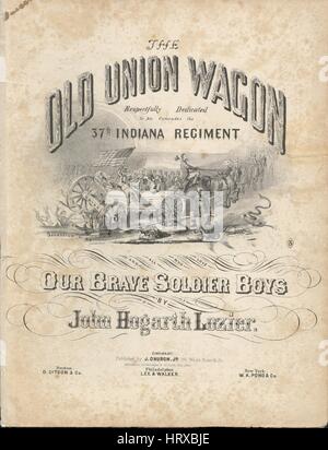 The Old Union wagon, Lozier, John Hogarth (composer), J. Church Jr ...