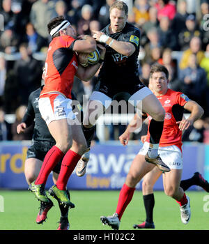 Saracens v Newcastle Falcons - Aviva Premiership - Sandy Park. Saracens ...