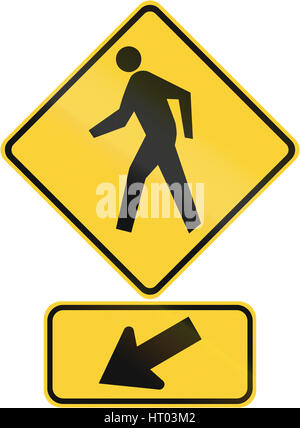 United States MUTCD sign assembly with exit sign and speed limit Stock ...