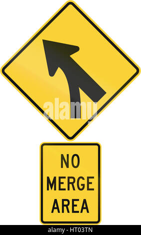 United States MUTCD sign assembly with exit sign and speed limit Stock ...