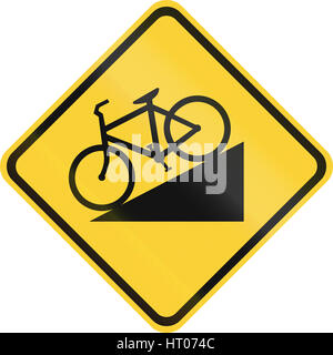 Downhill Bike Silhouette - Side View - Illustration Stock Photo - Alamy