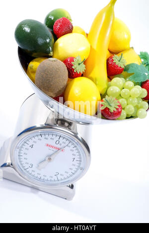Obstwaage - fruit scale Stock Photo - Alamy