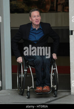 FRANK GARDNER BBC SECURITY CORRESPONDENT AND JOURNALIST PICTURED WITH ...