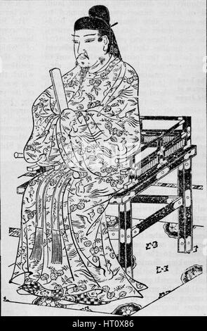 Emperor Kanmu, who established the Japanese Law of Succession, 1907 ...
