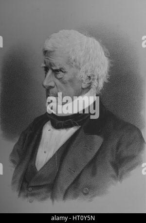 Portrait of British statesman Henry Peter Brougham, 1st Baron Brougham ...