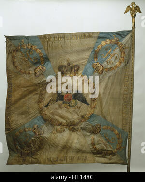 Flag of the Semenovsky Life-Guards Regiment, 1762. Artist: Flags ...