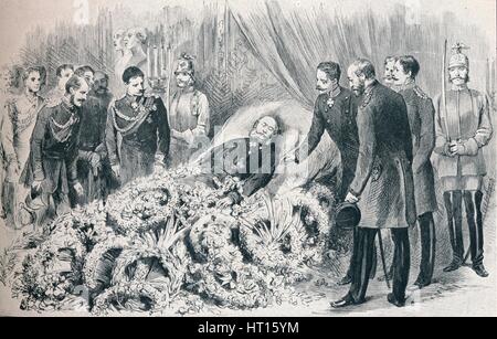 Death of Wilhelm I : Kaiser of Germany and King of Prussia Stock Photo ...