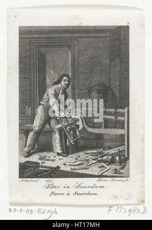 Peter I of Russia, 1752 Stock Photo - Alamy