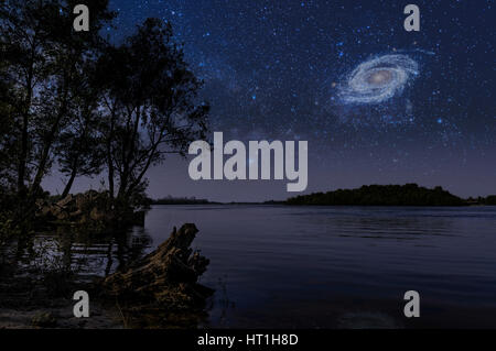 Night landscape on the Dnieper river, view of Kiev Stock Photo - Alamy