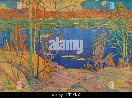 Spring Ice, 1916, (1937). Artist: Thomas John Thomson Stock Photo - Alamy