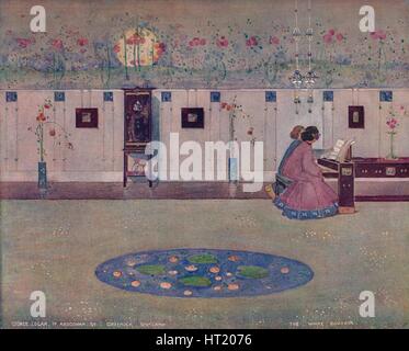 'The White Boudoir', c1905. Artist: George Logan Stock Photo - Alamy