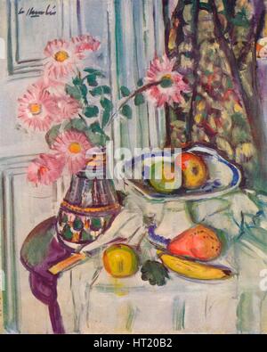 Still Life by George Leslie Hunter Stock Photo - Alamy
