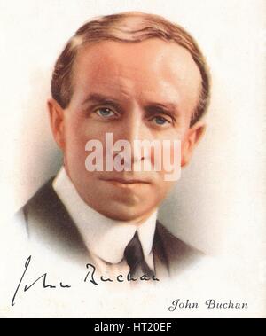 John Buchan, Scottish novelist, historian and politician, by Imre ...