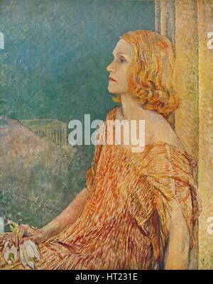 'The Lady Melchett', 1935. Artist: Glyn Warren Philpot Stock Photo - Alamy