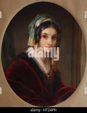 Portrait of Alexandra Smirnova-Rosset (1809-1882). After a drawing by P ...