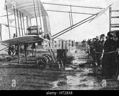 Farman biplane, 20th century. Artist: Unknown Stock Photo - Alamy